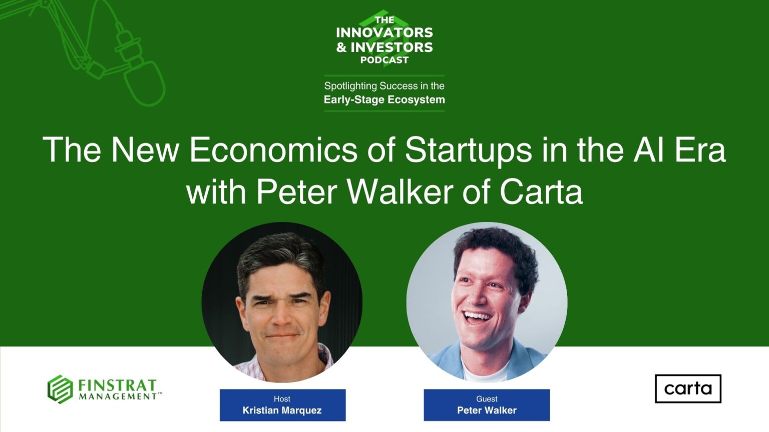 The New Economics of Startups in the AI Era with Peter Walker of Carta ...
